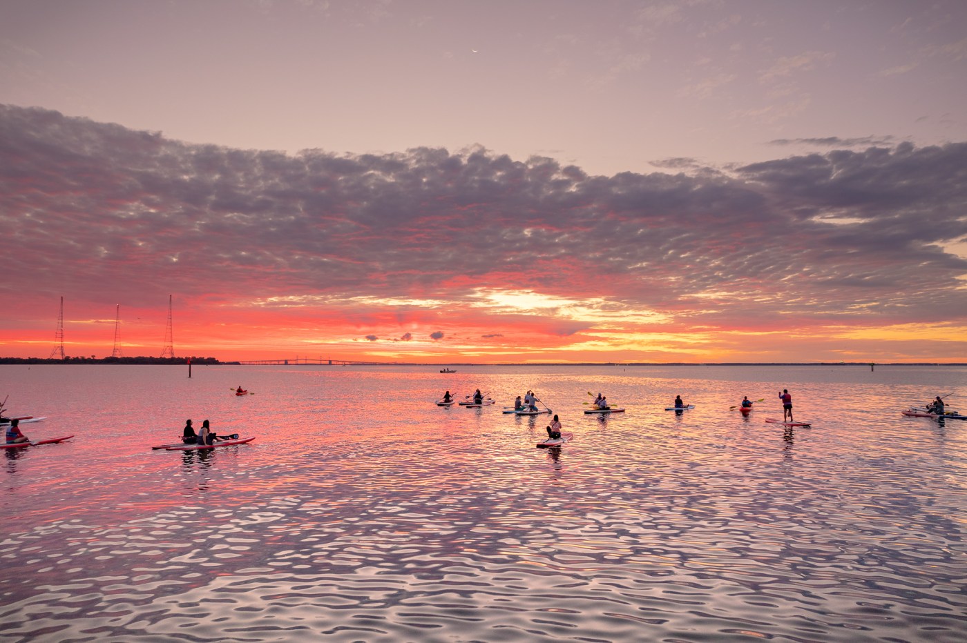Sunset Paddle - Annapolis Moms Sunset Paddle