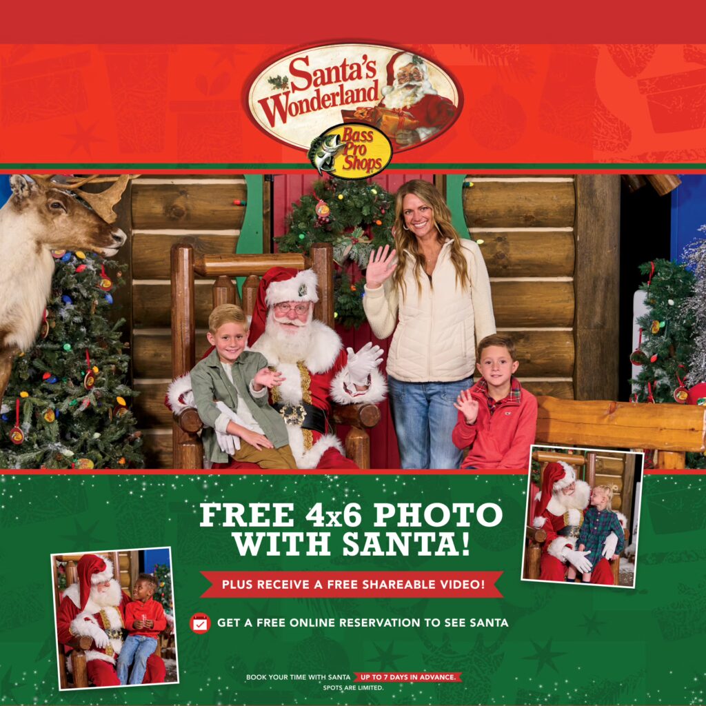 Santa's Wonderland @ Bass Pro Shops - Annapolis Moms Santa's Wonderland