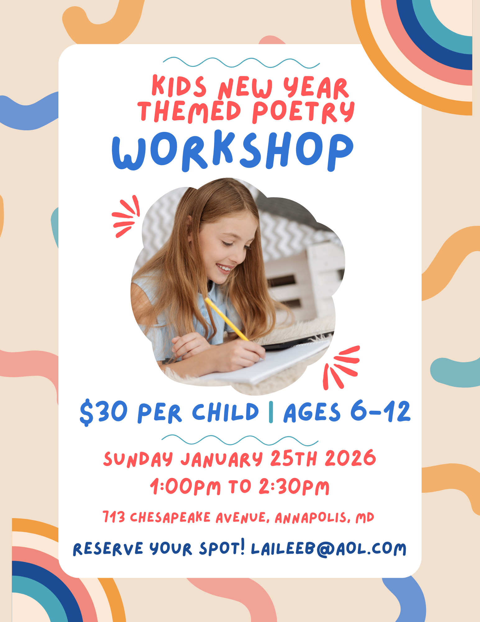 Annapolis Kids Writing Center - Annapolis Moms