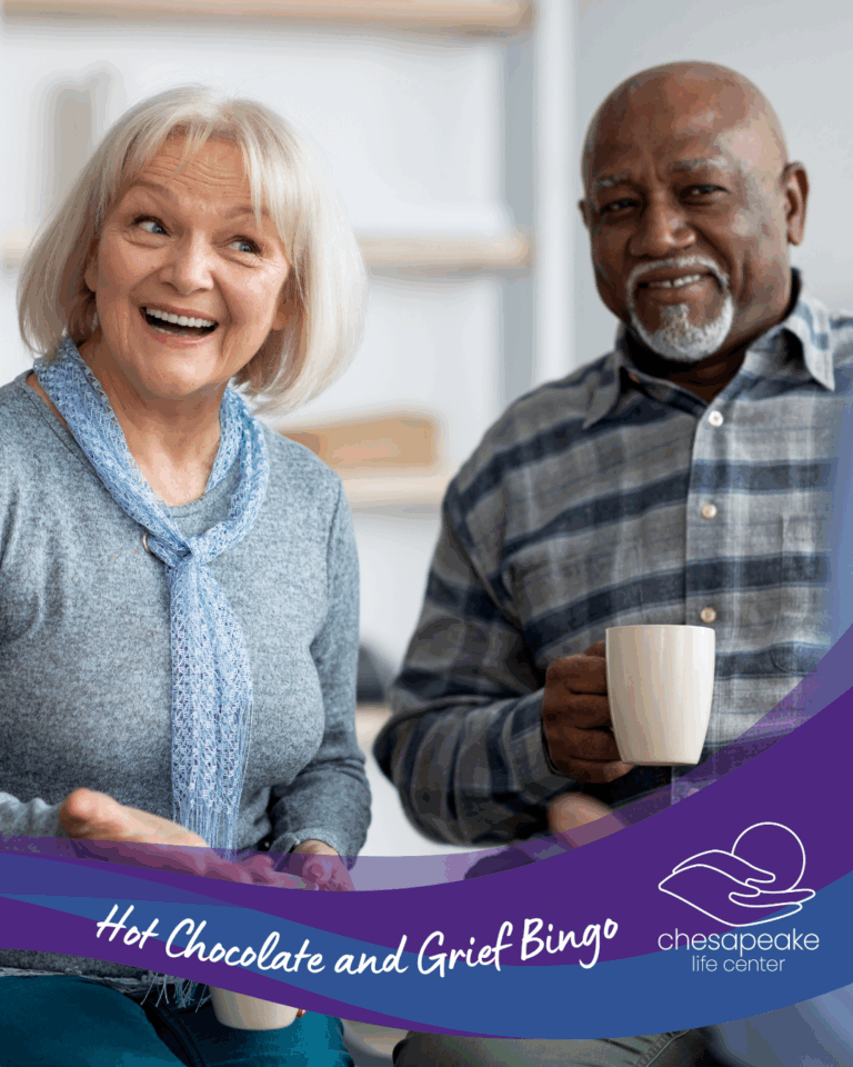 Hot Chocolate and Grief Bingo - Annapolis Moms